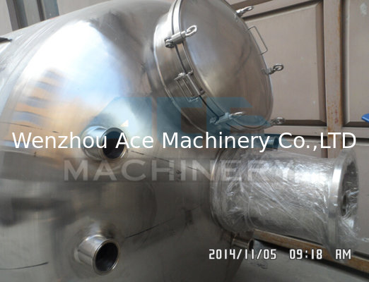 Jacket Mixing Tank With Top Agitator/High Quality Sanitary Tank Series Three-Layer Storage Tank supplier