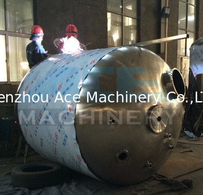 100-10000L Stainless Steel High Temperature Chemical Reactor With Pump 2500L Stainless Steel Mixing Tanks supplier