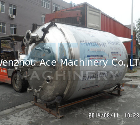100-10000L Stainless Steel High Temperature Chemical Reactor With Pump 2500L Stainless Steel Mixing Tanks supplier