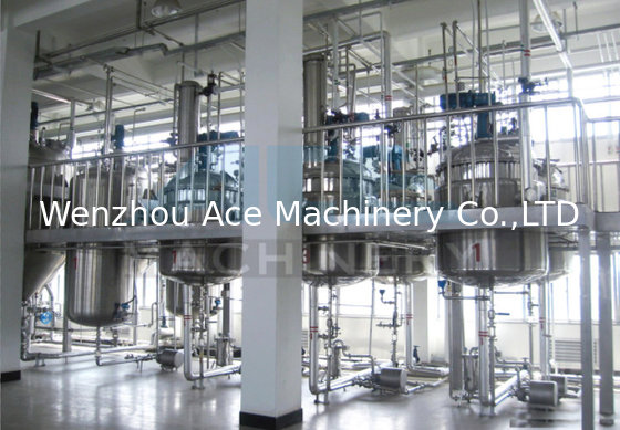 100-10000L Stainless Steel Mini Chemical Reactor With Pump SS304/316 Laboratory Chemical Reactor With Condensor supplier