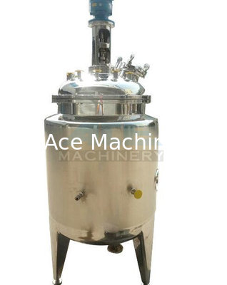 100-10000L Stainless Steel Mini Chemical Reactor With Pump SS304/316 Laboratory Chemical Reactor With Condensor supplier