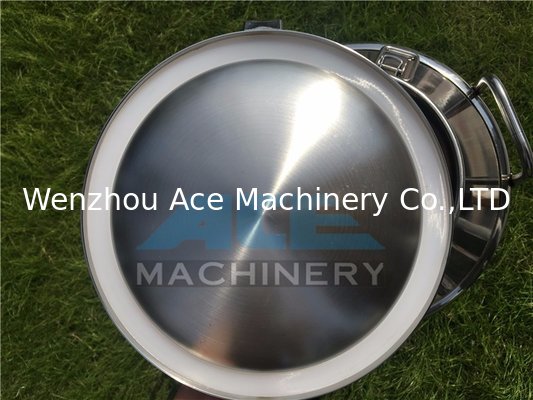 Stainless Steel 304 Milk Machine Transportation Cans Milk Shape Candy Can with Hold in Lid supplier