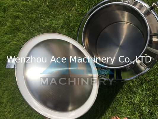 50L Milk Can Bucket Cow Goat Dairy Stainless Steel Milker Pail Can Decorative Mini Galvanized Milk Can supplier