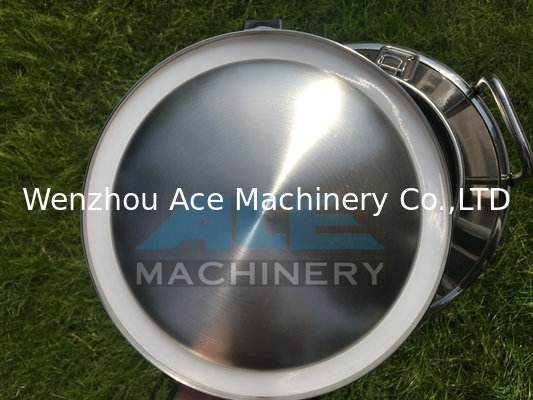 50L Milk Can Bucket Cow Goat Dairy Stainless Steel Milker Pail Can Decorative Mini Galvanized Milk Can supplier