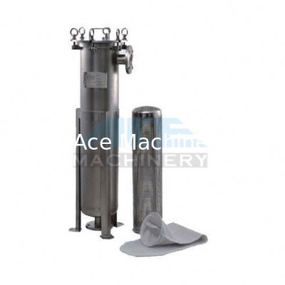 High Quality Stainless Steel Single Bag Water Filter Housing Bag Filter Housing/Cartridge Filter Housing supplier