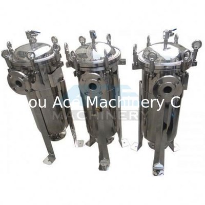 High Quality Stainless Steel Single Bag Water Filter Housing Bag Filter Housing/Cartridge Filter Housing supplier