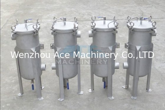 High Quality Stainless Steel Single Bag Water Filter Housing Bag Filter Housing/Cartridge Filter Housing supplier