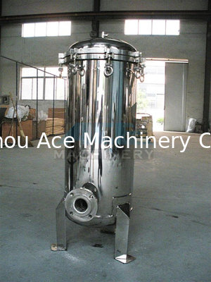 Ss304/Ss316 Cartridge Filter Housing And Bag Filter Housing Bag Filter With Reusable Bags Housing supplier