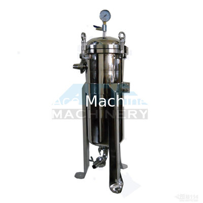 Matt Or Mirror Polishing Surface Bag Filter For Fruit Juice Manufacturer Carbon Steel Painted Bag Water Filter Housing supplier