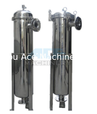 High Flow Rate Bag Filter System Industrial Grade Series Single Bag Cartridge Filters In Water System supplier