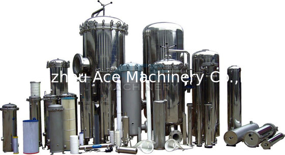High Flow Rate Bag Filter System Industrial Grade Series Single Bag Cartridge Filters In Water System supplier