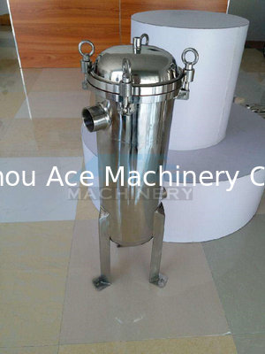 Single Bag Vessels With Quick Lock Easy Open/Close Design Industrial Grade Liquid Filter Bag Housing supplier
