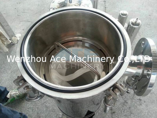 Bag Filter Housing/Stainless Steel Water Filter Housing/Tank 304 Liquid Bag Filter Housing Water Purification supplier