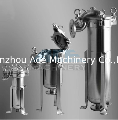 Bag Filter Housing/Stainless Steel Water Filter Housing/Tank 304 Liquid Bag Filter Housing Water Purification supplier