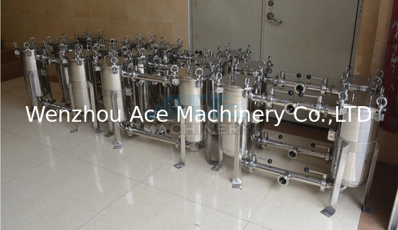 Bag Filter Housing/Stainless Steel Water Filter Housing/Tank 304 Liquid Bag Filter Housing Water Purification supplier