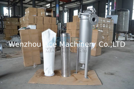 Bag Filter Housing/Stainless Steel Water Filter Housing/Tank 304 Liquid Bag Filter Housing Water Purification supplier