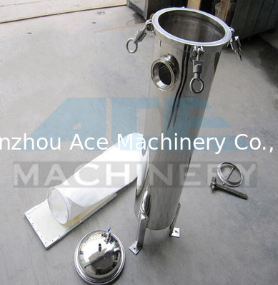 Stainless Steel Multiple Bag Cartridge Filter For Ultra Purification Bags Water Filter Machine supplier