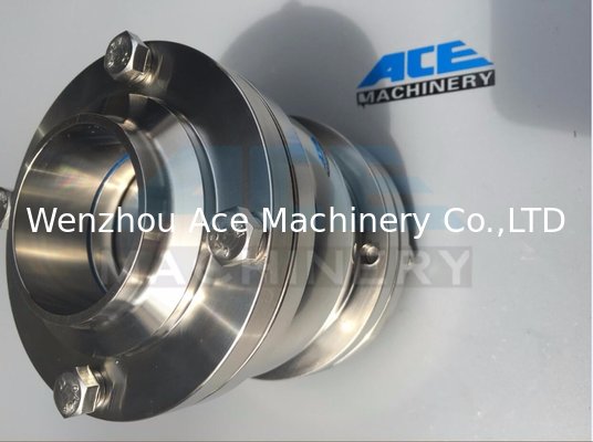 Stainless Steel Sanitary Welded Check Valve Union Type Food Grade Check Valve Grade Clamped Check Valve supplier