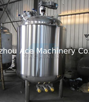 100-10000L SS304/316 Chemical Reactor Tank With Condensor Chemical Reactor Tank With Filter supplier