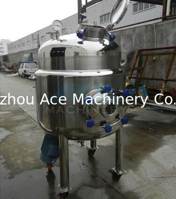 Softgel Gelatin Stainless Steel Service Tank Blending Vessel For Pharmacy Production supplier