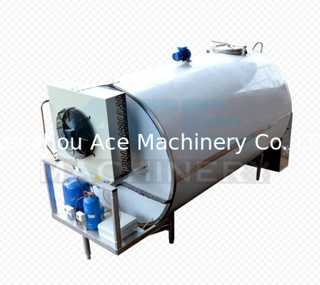 2000L Milk Cooling Tanks Stainless Steel Milk Cooler Tank 1000 Liter Water Tank Price supplier