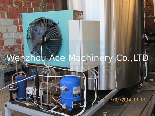 2000L Milk Cooling Tanks Stainless Steel Milk Cooler Tank 1000 Liter Water Tank Price supplier