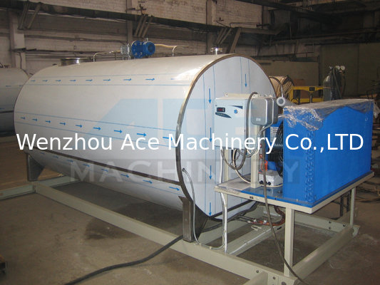 2000L Milk Cooling Tanks Stainless Steel Milk Cooler Tank 1000 Liter Water Tank Price supplier