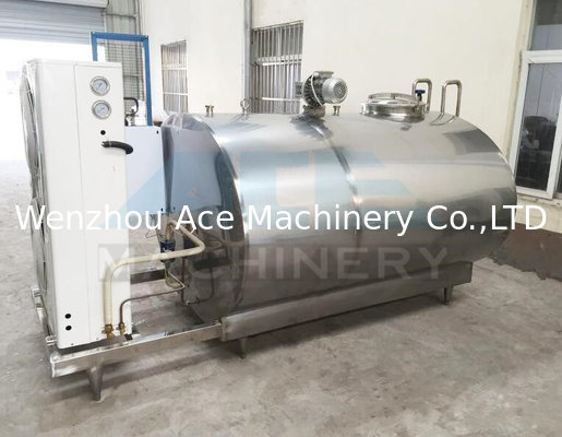 Professional Small Scale Milk Processing Machine Equipment For Sale Stainless Steel Milk Cooling Tank/Milk Cooling Tank supplier