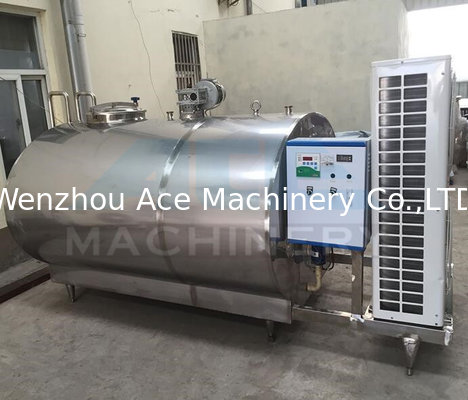 Professional Small Scale Milk Processing Machine Equipment For Sale Stainless Steel Milk Cooling Tank/Milk Cooling Tank supplier