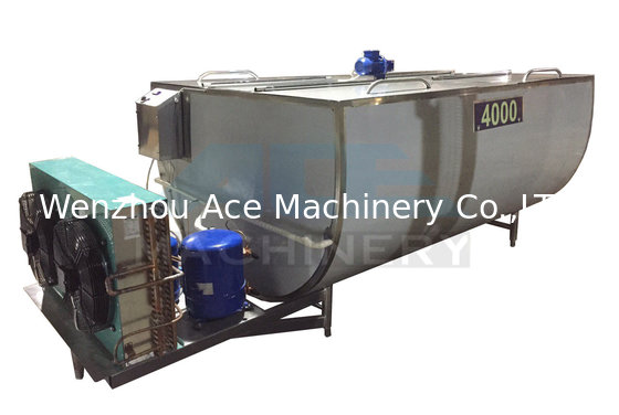Professional Small Scale Milk Processing Machine Equipment For Sale Stainless Steel Milk Cooling Tank/Milk Cooling Tank supplier