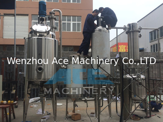 Pilot Test Compact High Efficiency Triple-Effect Falling Film Evaporator supplier