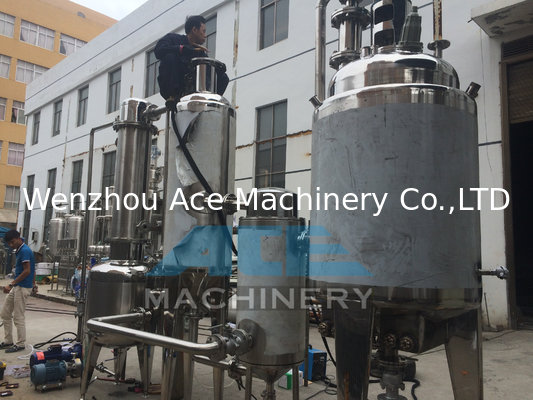 Pilot Test Compact High Efficiency Triple-Effect Falling Film Evaporator supplier