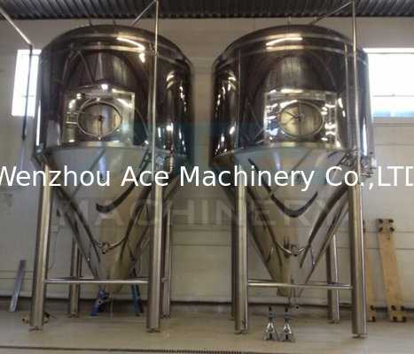 Cooling Conical Fermenter, Home Brewing, Beer Fermentation Tank 50L--10000L Conical Stainless Steel Fermentation Tank supplier