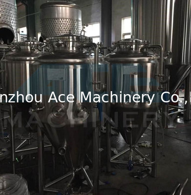 Cooling Conical Fermenter, Home Brewing, Beer Fermentation Tank 50L--10000L Conical Stainless Steel Fermentation Tank supplier