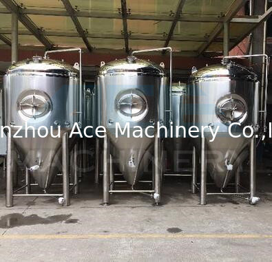 100L-5000L Stainless Steel Beer Conical Fermenter Fermentation Tanks 1000L Stainless Steel Beer Fermentation Tank supplier