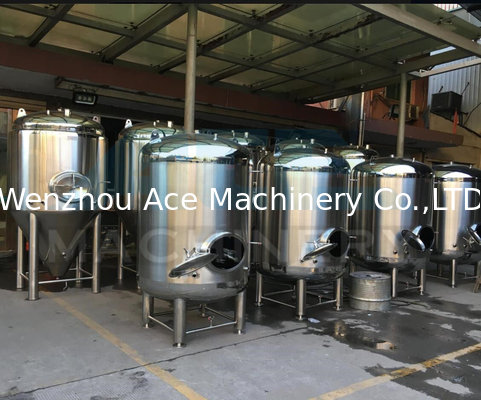100L-5000L Stainless Steel Beer Conical Fermenter Fermentation Tanks 1000L Stainless Steel Beer Fermentation Tank supplier
