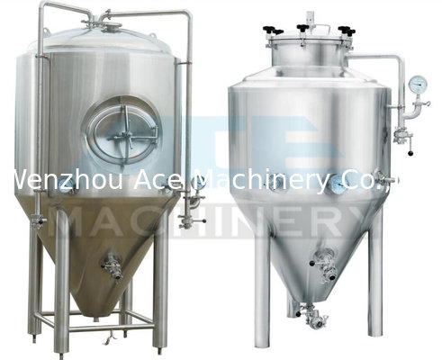 100L-5000L Stainless Steel Beer Conical Fermenter Fermentation Tanks 1000L Stainless Steel Beer Fermentation Tank supplier