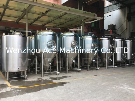 100L-5000L Stainless Steel Beer Conical Fermenter Fermentation Tanks 1000L Stainless Steel Beer Fermentation Tank supplier