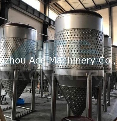50L--10000L Conical Stainless Steel Fermentation Tank Beer Brewing Fermentation Tanks For Sale supplier