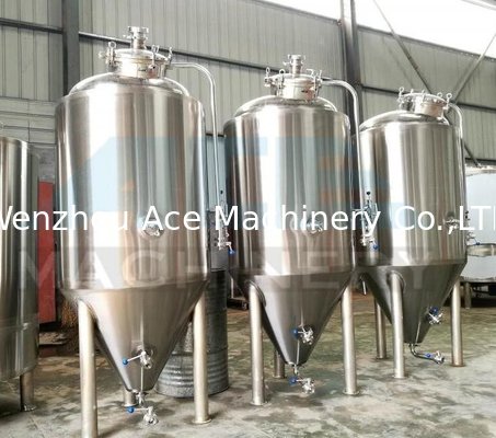 50L--10000L Conical Stainless Steel Fermentation Tank Beer Brewing Fermentation Tanks For Sale supplier