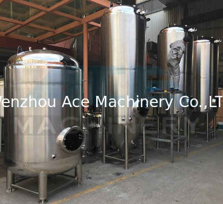 50L--10000L Conical Stainless Steel Fermentation Tank Beer Brewing Fermentation Tanks For Sale supplier