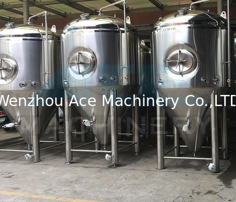 1000L Stainless Steel Beer Fermentation Tank, Fermenting Equipment 1000l Conical Beer Fermentator supplier