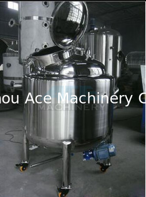 Hydraulic Lifiting Vacuum Emulsifying Making Machine China Gelatin Mixing Tank For Sale supplier