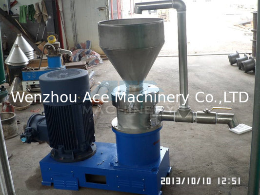 Mini Type Cocoa Butter Colloid Mill For Sale Peanut Jam Paste Production Grinding Equipment supplier
