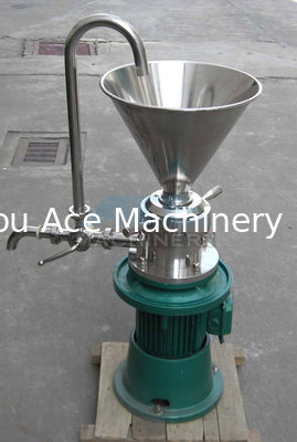 Mini Type Cocoa Butter Colloid Mill For Sale Peanut Jam Paste Production Grinding Equipment supplier