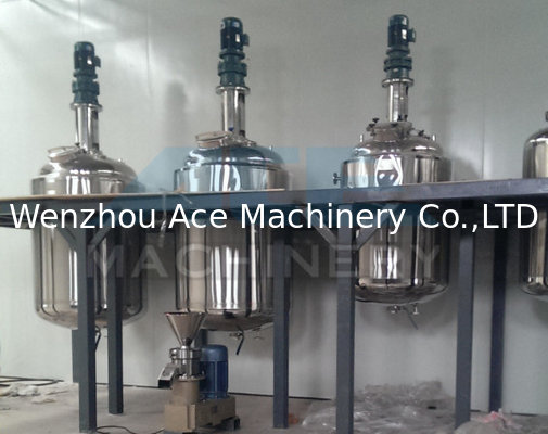 Honey Mixing Tank Liquid Juice Mixing Tank Cooling and Heating Tank Mixing Vessel supplier