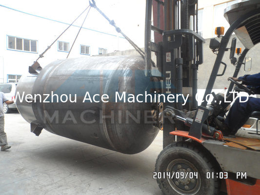 Stainless Steel Shampoo Lotion Cosmetic Liquid Detergent Wax Mixing Tank Liquid Mixing Tank with CE Certificate supplier