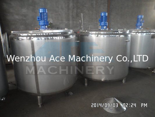 Stainless Steel Shampoo Lotion Cosmetic Liquid Detergent Wax Mixing Tank Liquid Mixing Tank with CE Certificate supplier