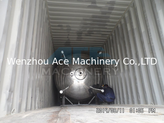 High Quality Stainless Steel Sugar Mixing Tank for Milk Processing 50-30000L Medicine Stainless Steel Mixing Tank supplier