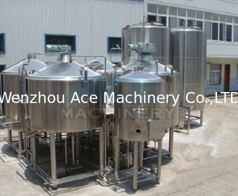 beer brewing equipment/dimple plate jacketed beer fermenter, bright beer tank 100-3000L supplier
